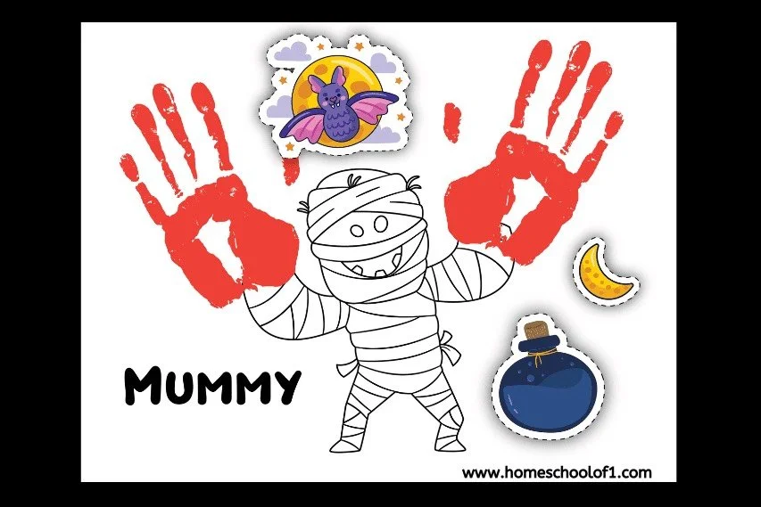 Easy Fun Halloween Handprint Crafts for Toddlers and Kids ...