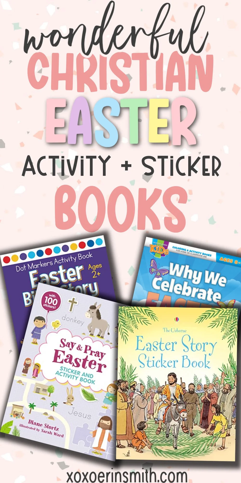 Easter Sticker and Activity Christian Fun Books for Kids ...