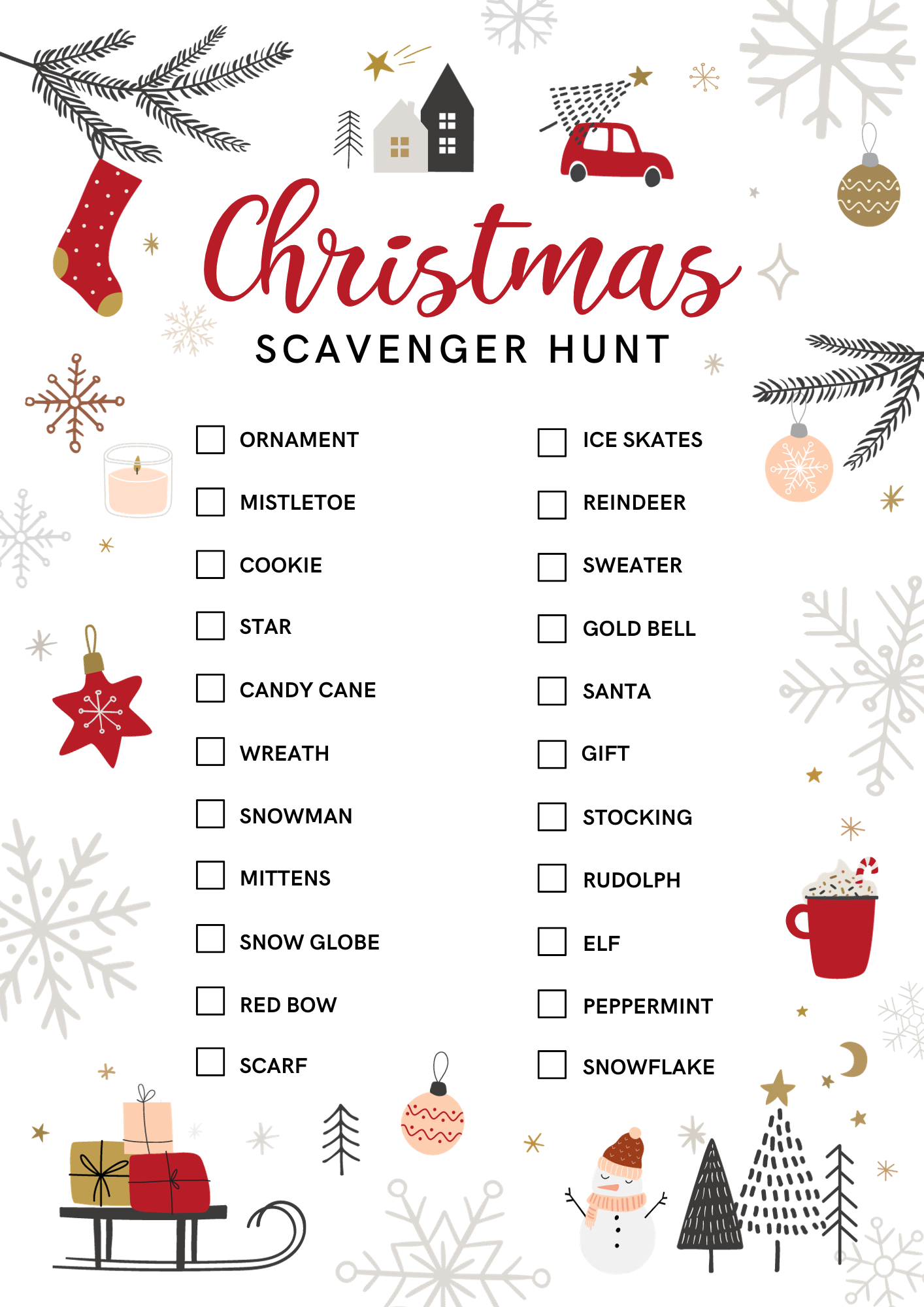 Christmas I Spy Activity Game for Kids - FREE and Fun — xoxoerinsmith.com