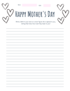 Mother's Day Writing Prompts to help Mom feel Special — xoxoerinsmith.com