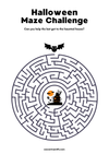 Printable Halloween Maze Printable Worksheets for Kids — xoxoerinsmith.com