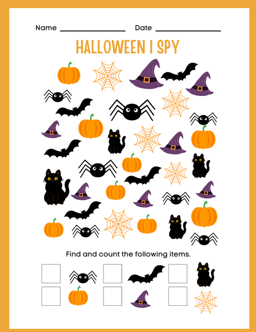 FREE Halloween I Spy Printable Worksheets for Kids — xoxoerinsmith.com