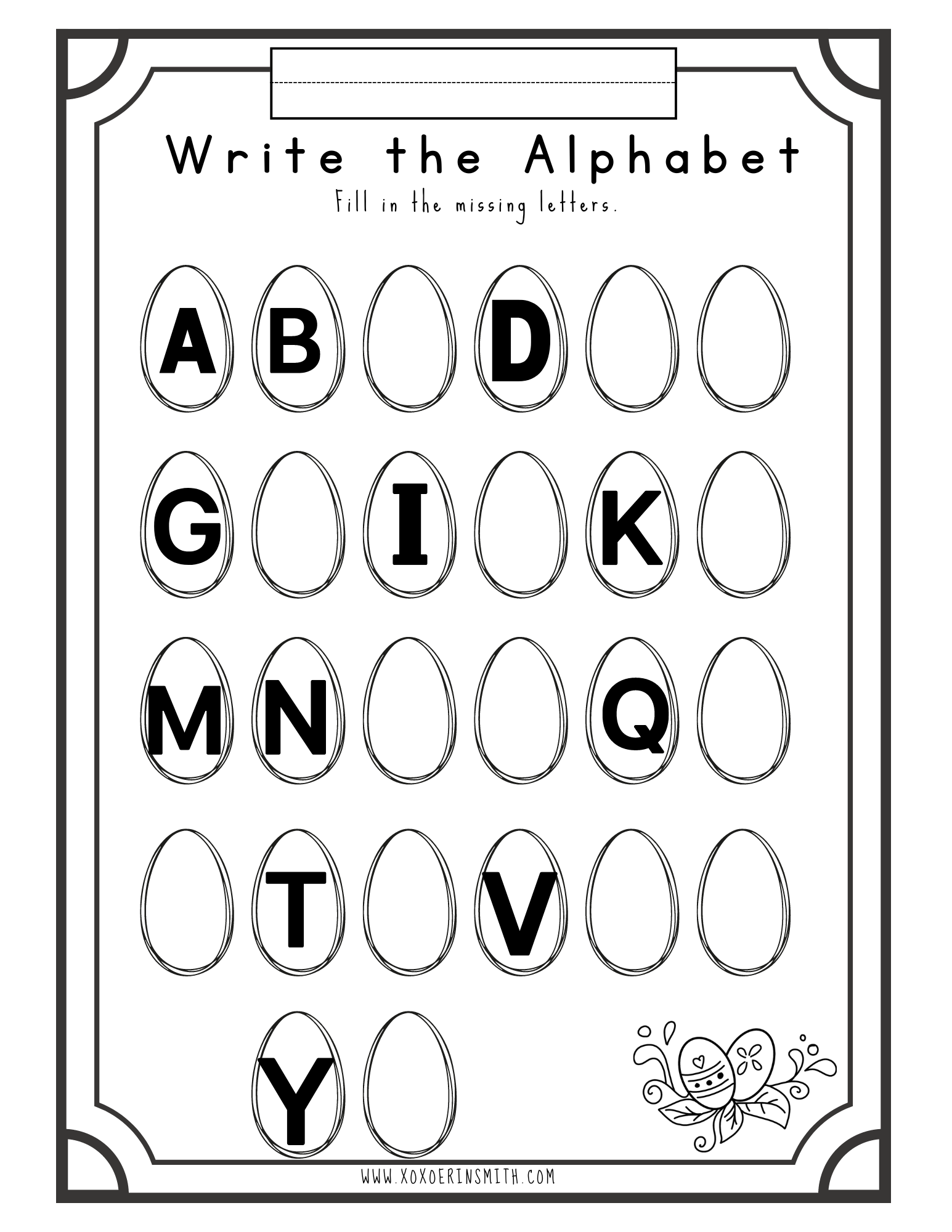 Fun Free Easter Kindergarten Worksheets Printables For Kids