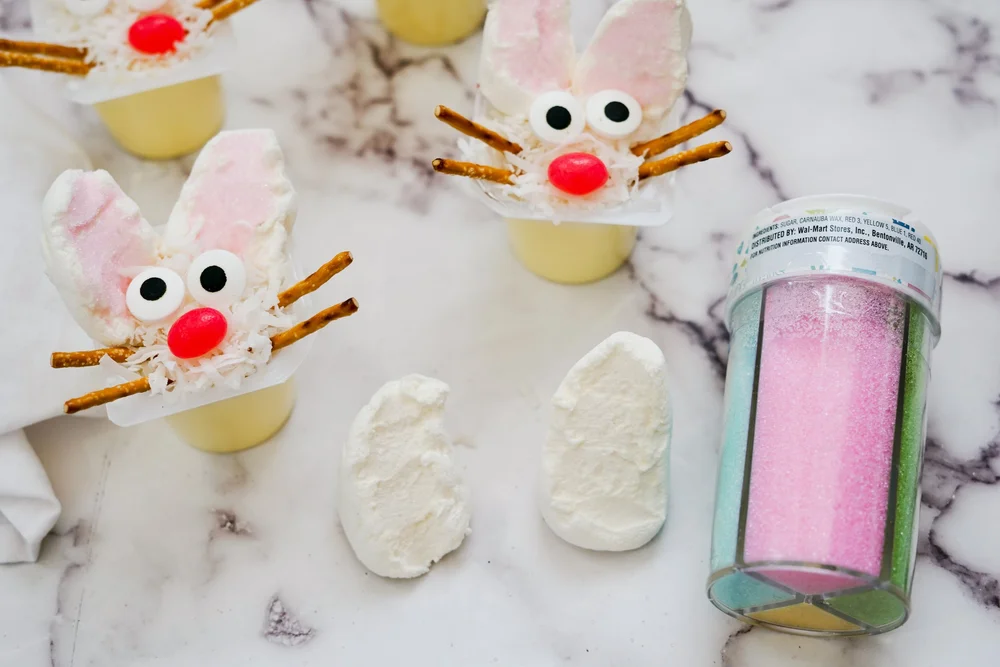 Easter Bunny Pudding Cups Easy Adorable Recipe — xoxoerinsmith.com
