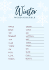 Free Printable Winter Word Scramble Kids Game — xoxoerinsmith.com