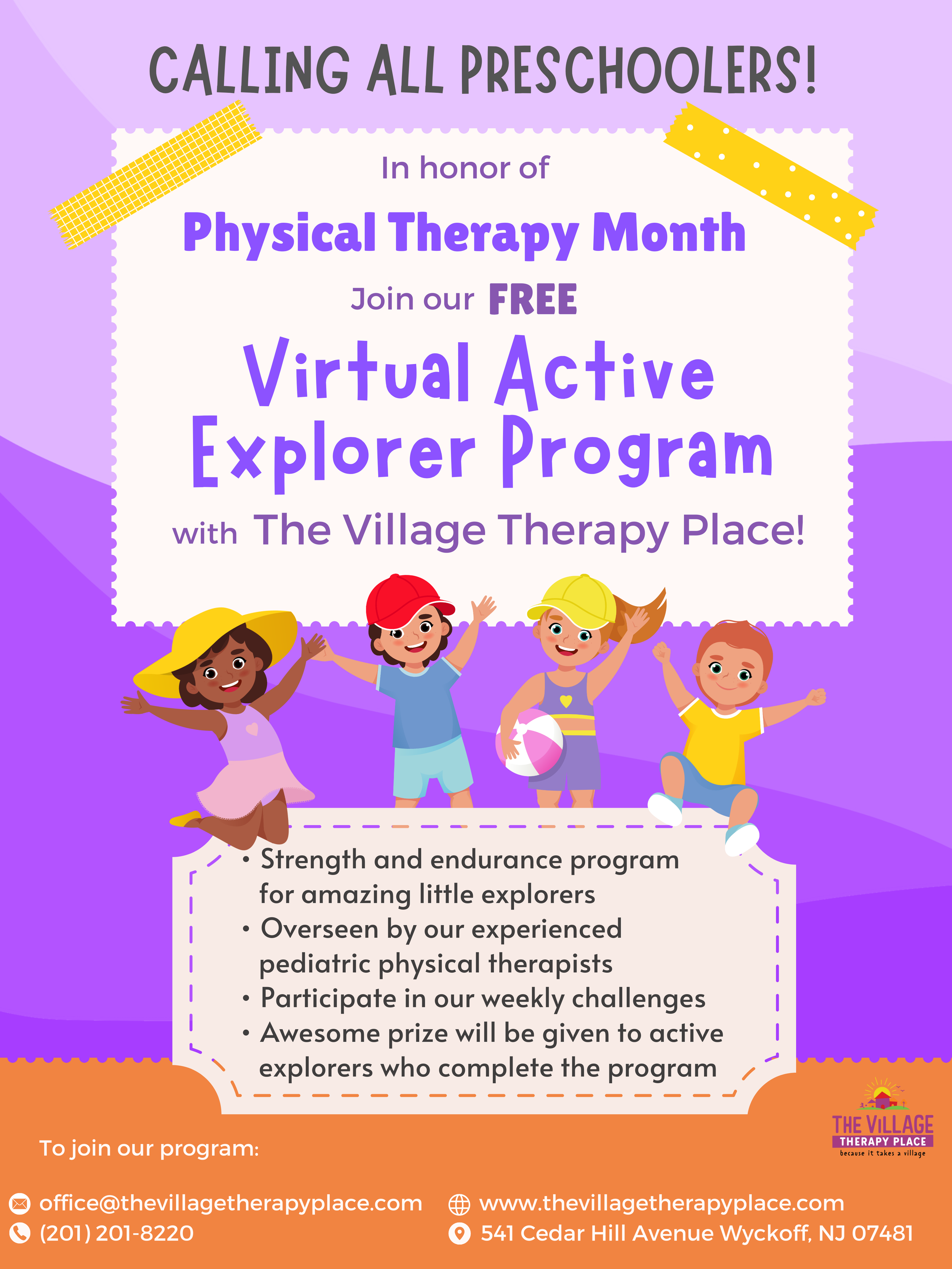 The Village Therapy Place — Active Explorer Program