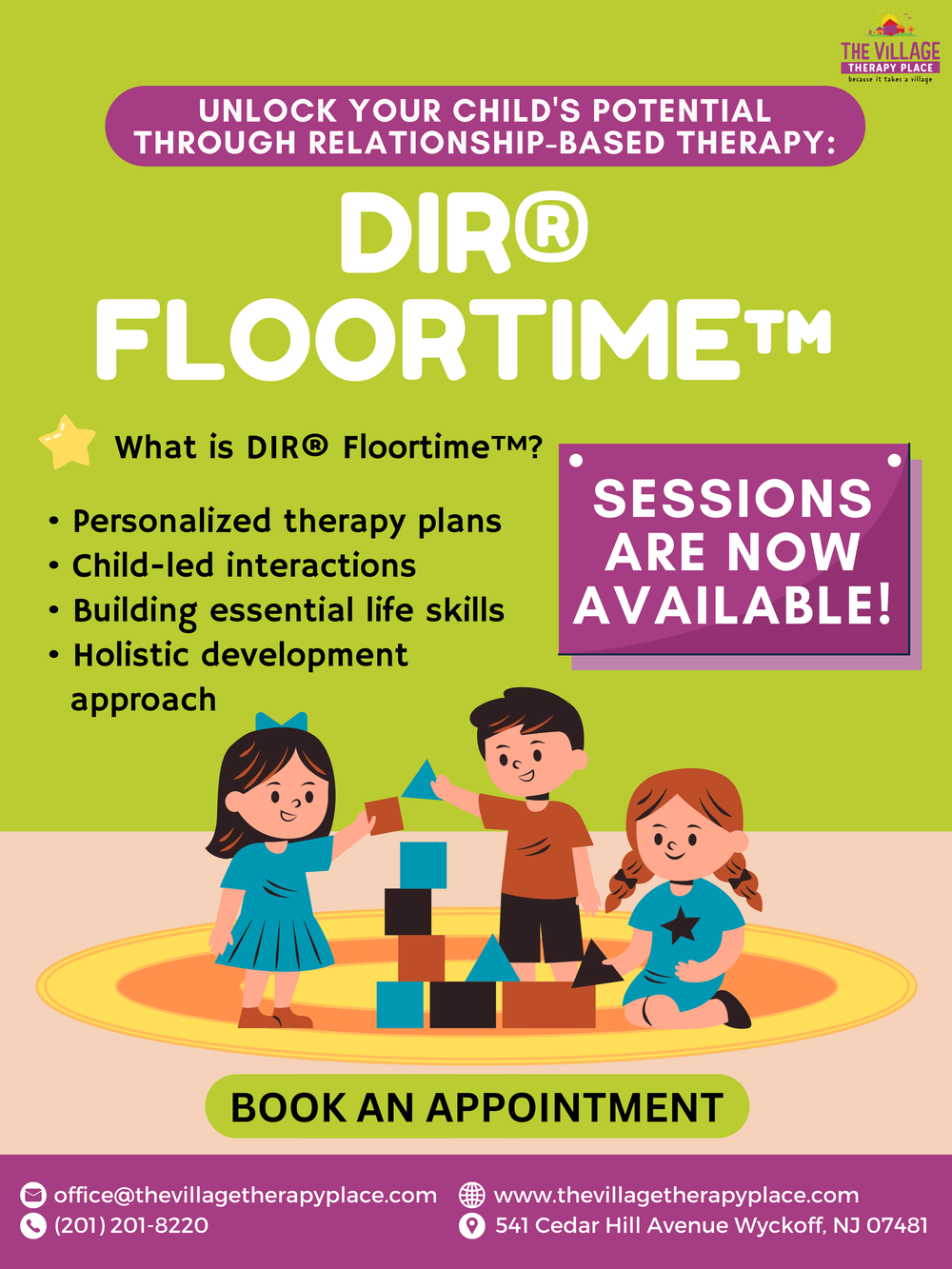 The Village Therapy Place — What is DIR® Floortime™?
