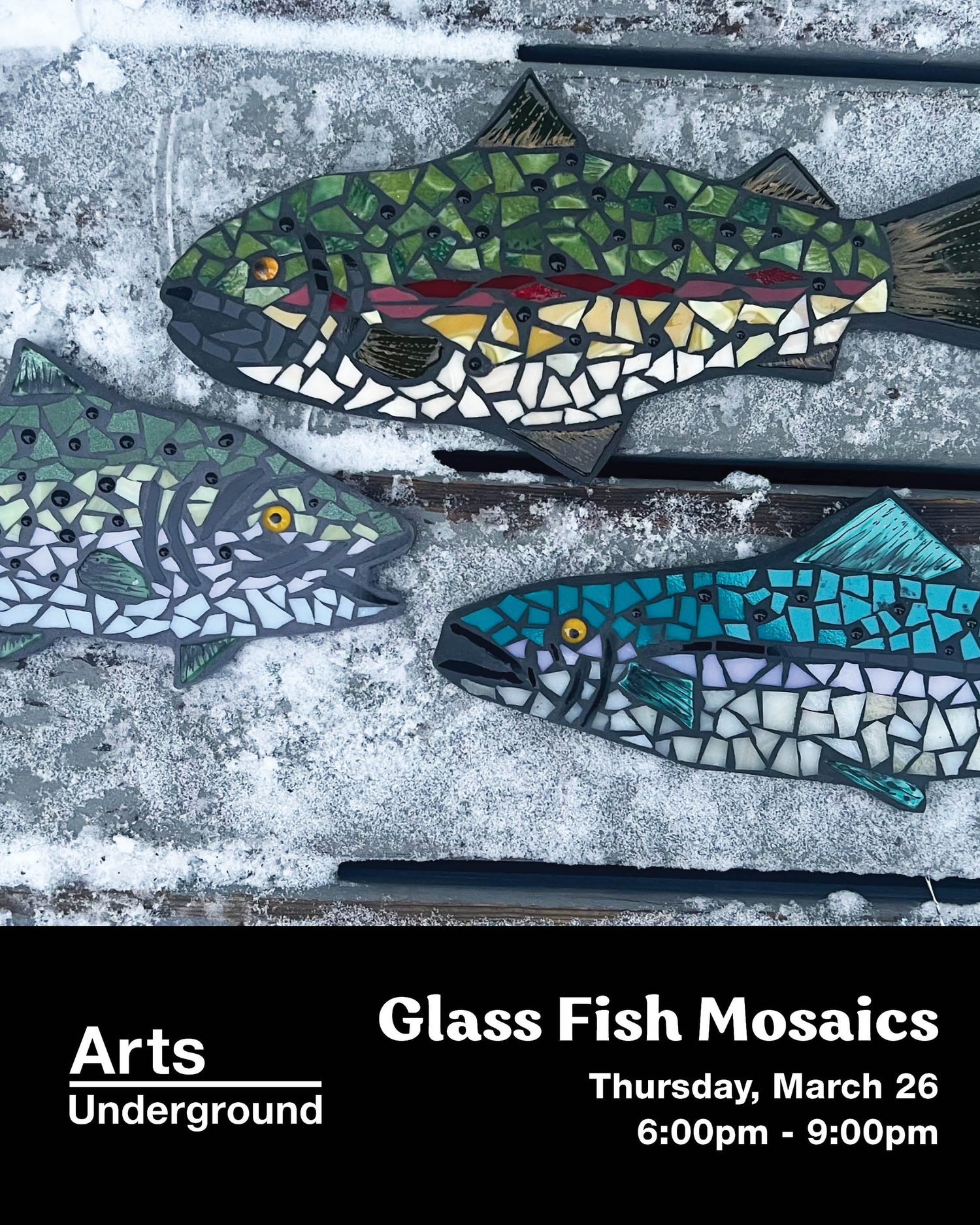 Glass Fish Mosaics with Riley Brennan — Arts Underground