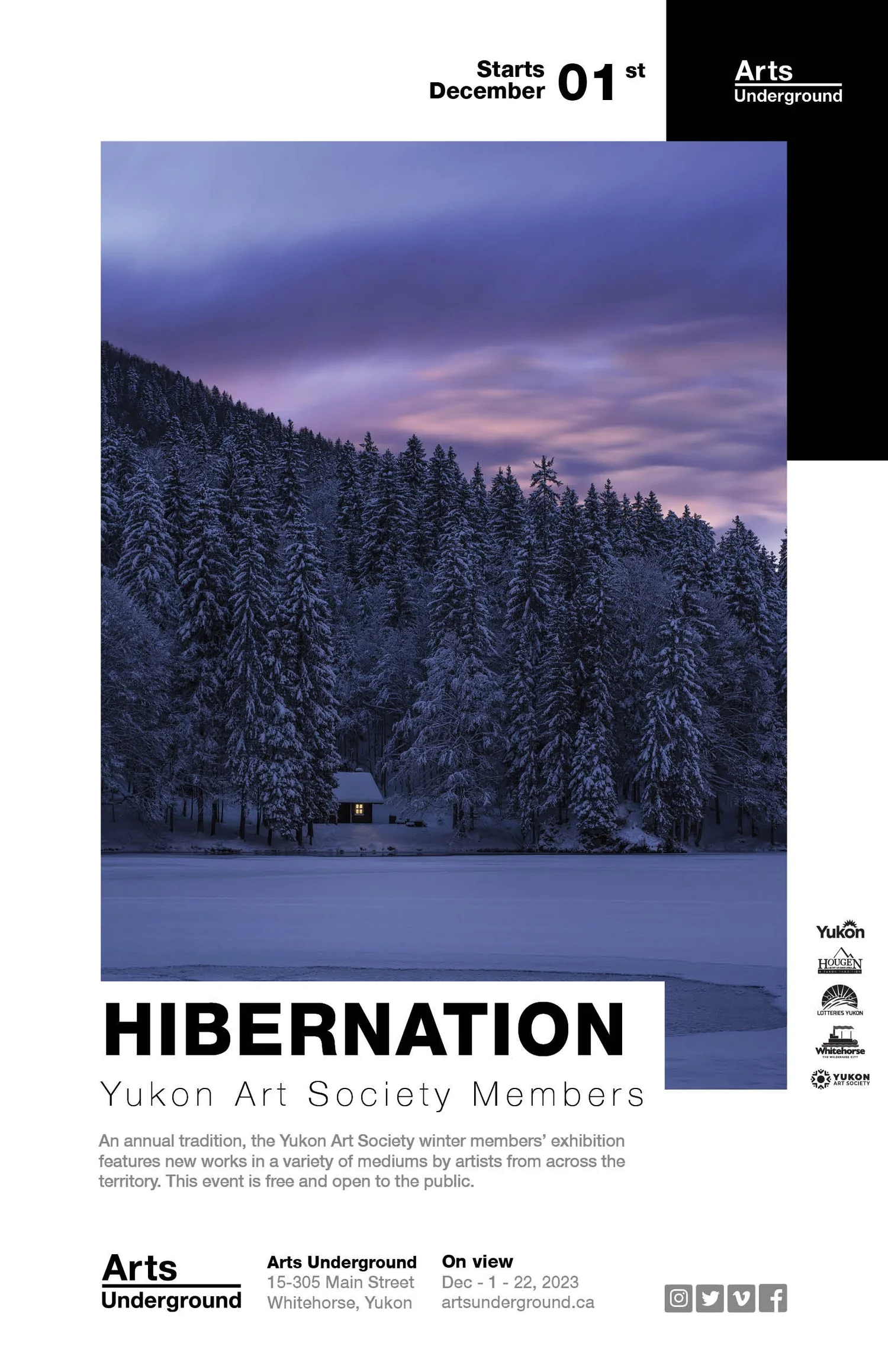 Yukon Art Society Members | Hibernation — Arts Underground
