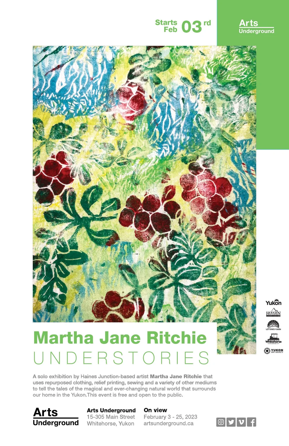 Martha Jane Ritchie | Understories — Arts Underground
