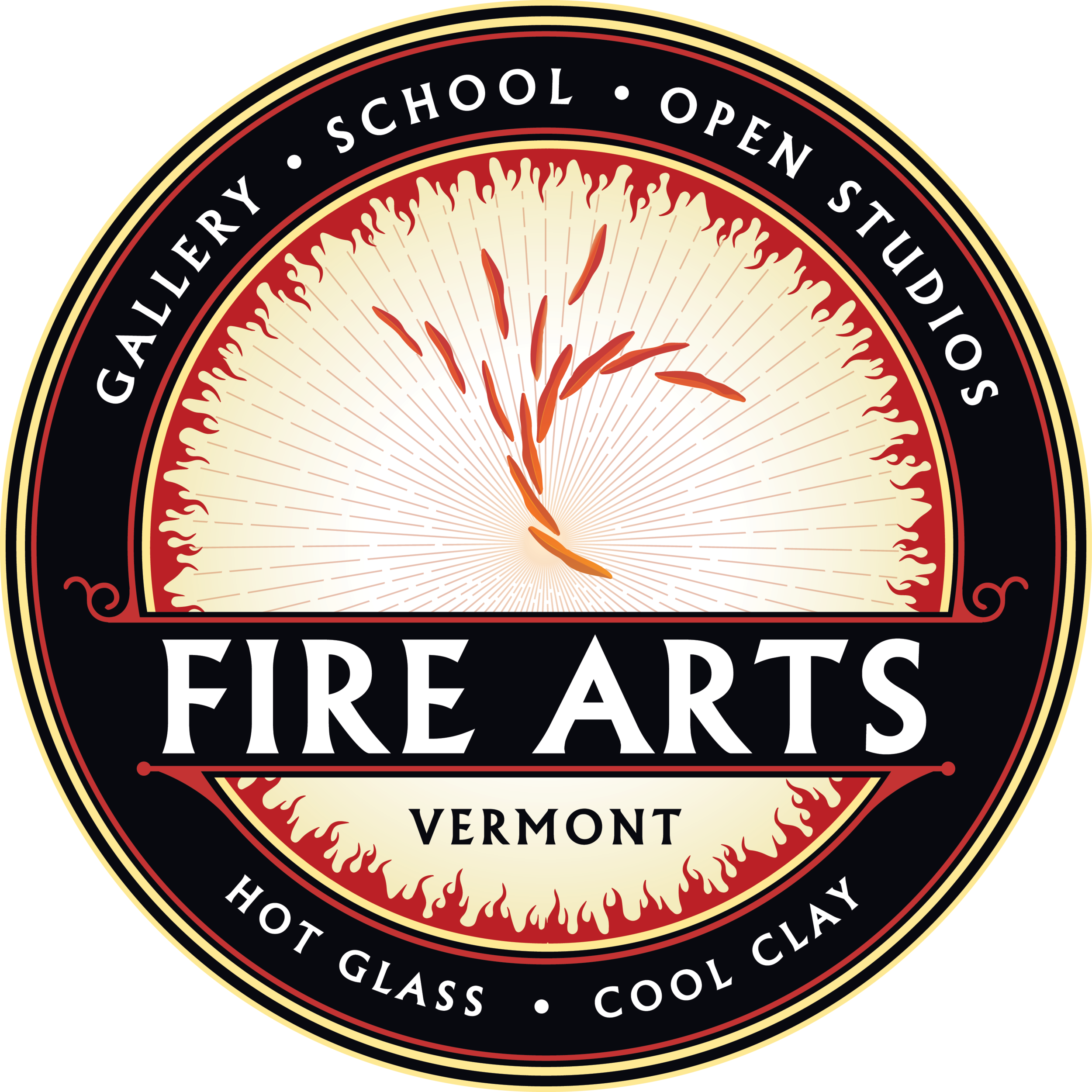 Fire Arts Vermont: Brattleboro, VT, Glass Blowing & Ceramics