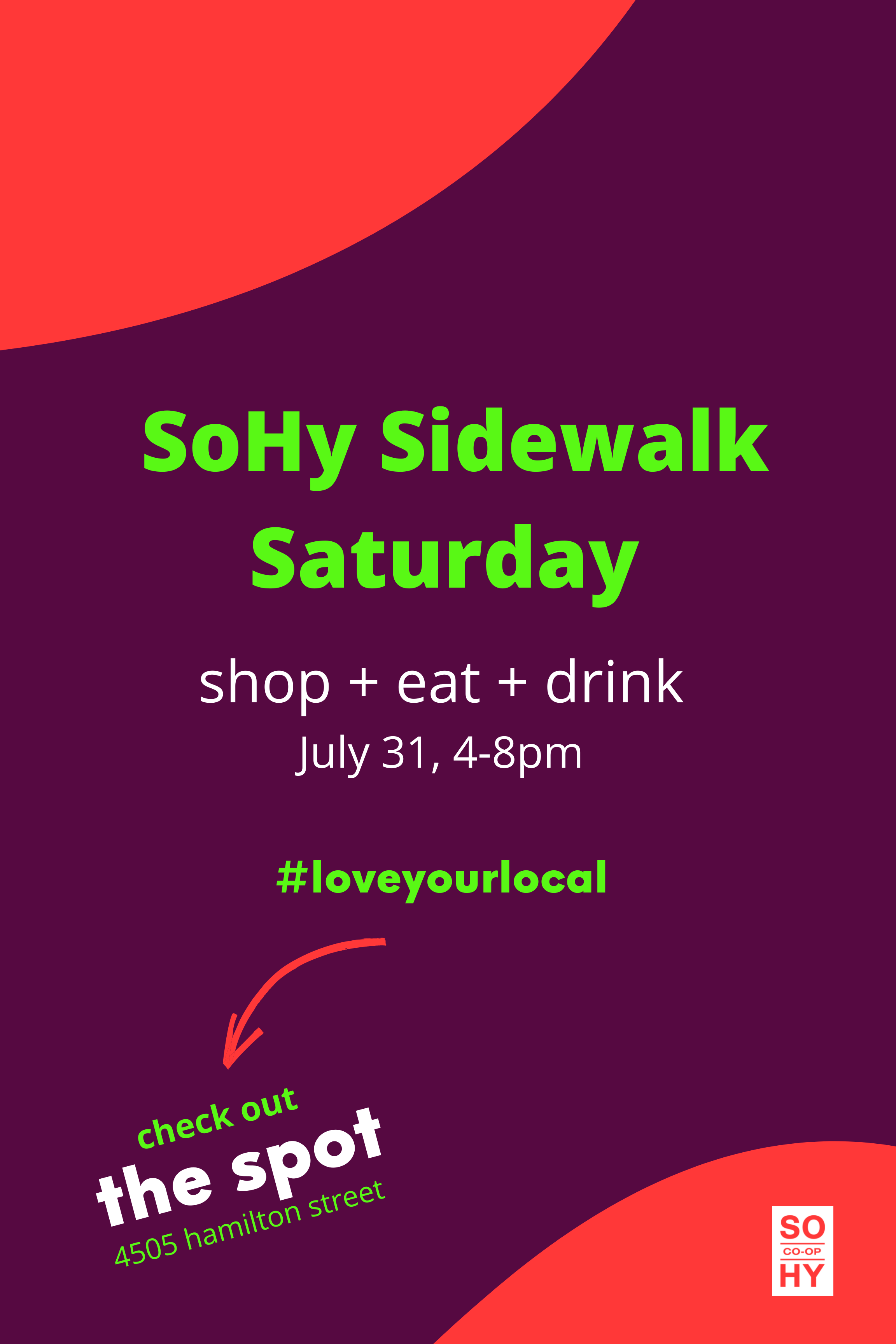 SoHy Co-op — Events