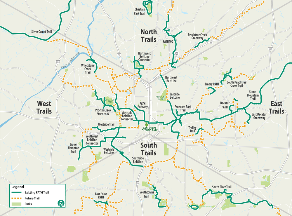 Metro Atlanta PATH Trails — PATH Foundation