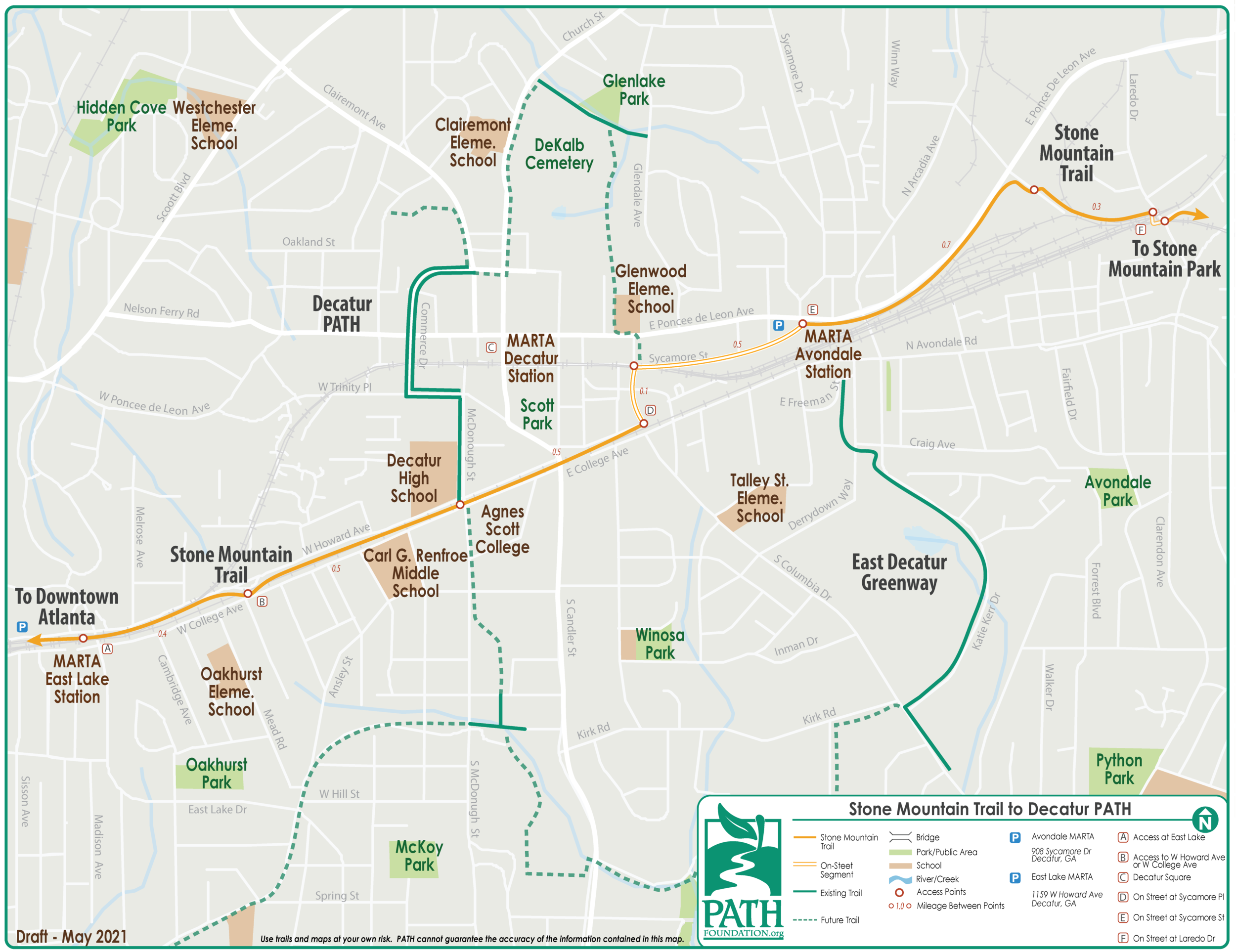 Stone Mountain Trail — PATH Foundation