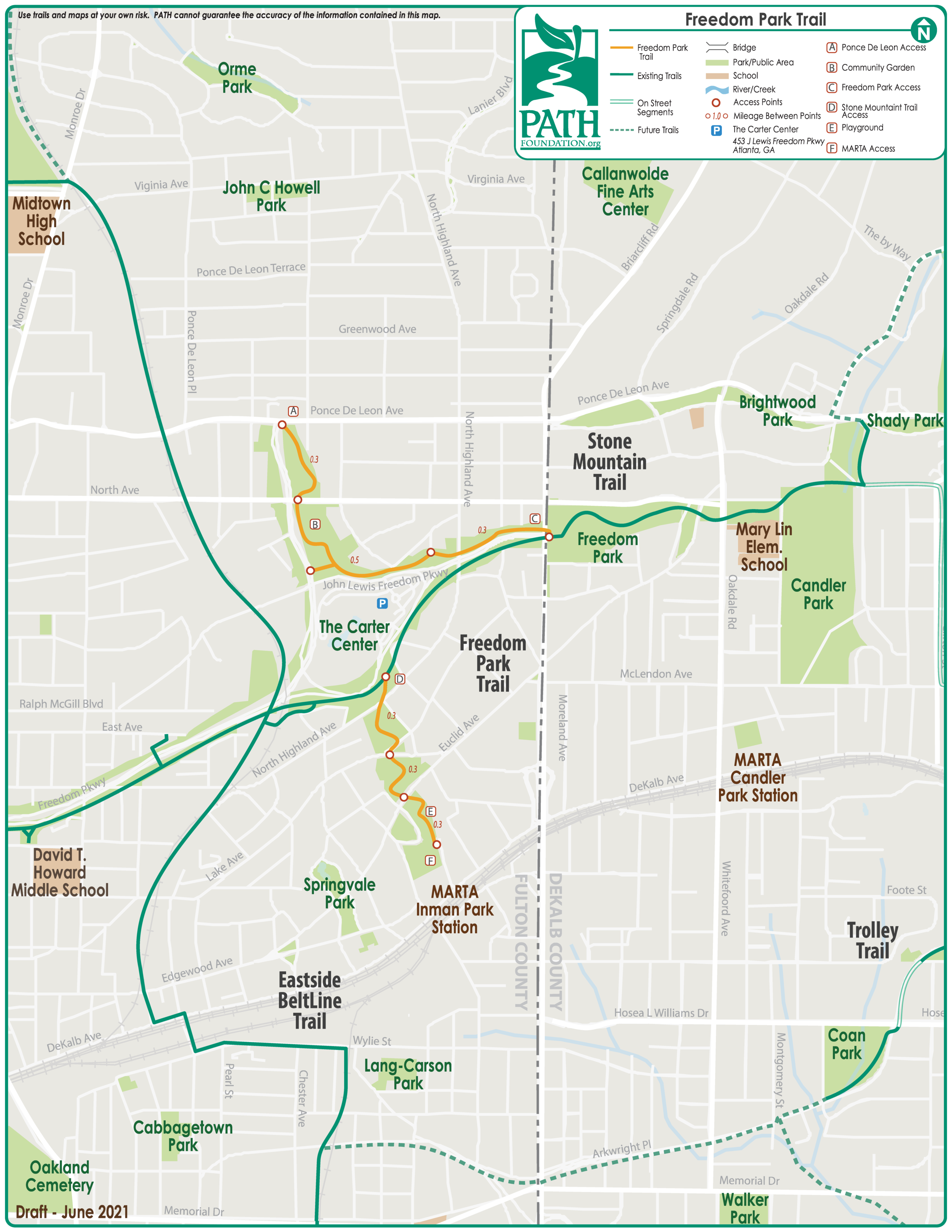 Freedom Park Trail — PATH Foundation