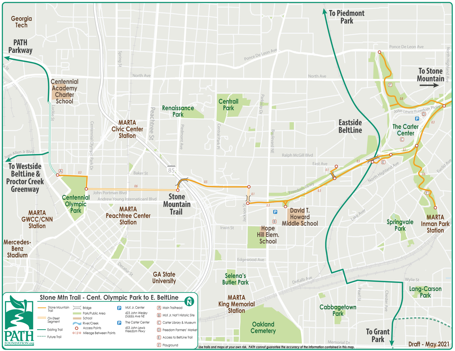 Stone Mountain Trail — PATH Foundation