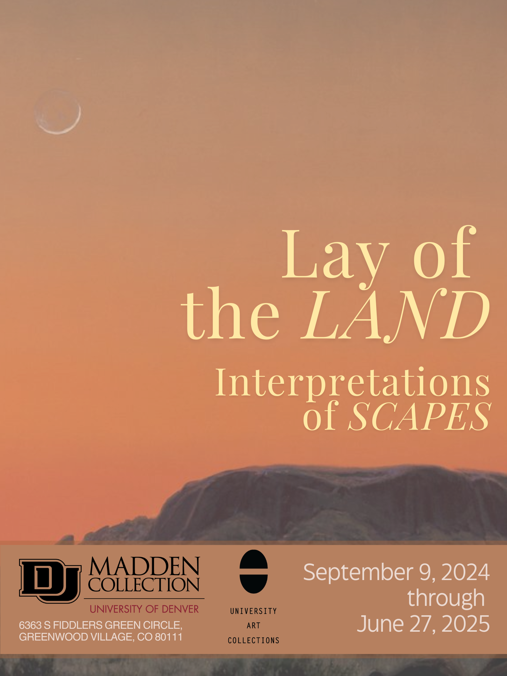Lay of the LAND: Interpretations of SCAPES — Madden Museum of Art