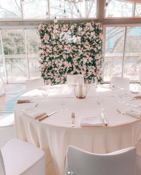 Houston Flower walls rentals for for Wedding,Quinceanera,Baby or Bridal ...