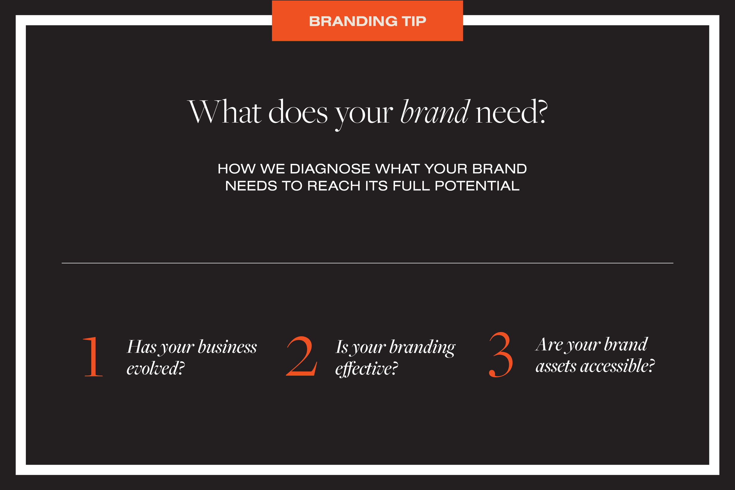 What Does Your Brand Need? — Coeur Studio