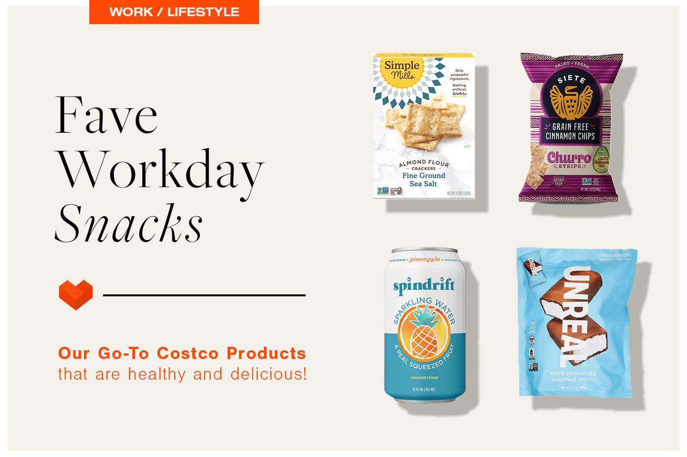 Fave Workday Snacks — Coeur Studio