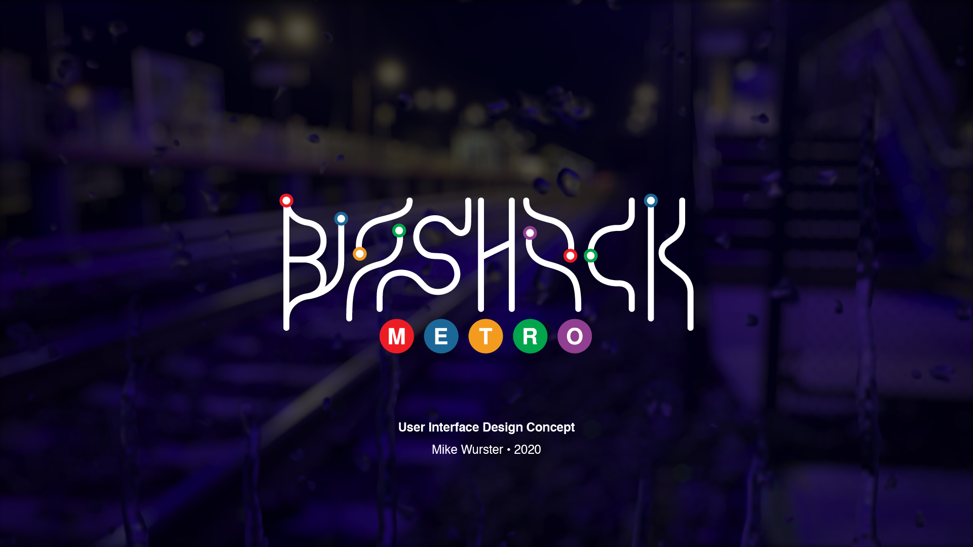 Bioshock Metro — Mike Wurster Design