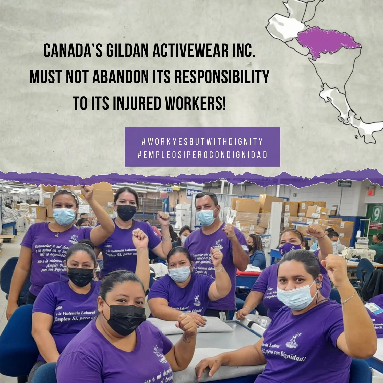 Canada’s Gildan Activewear must accommodate their injured workers! — CoDevelopment Canada