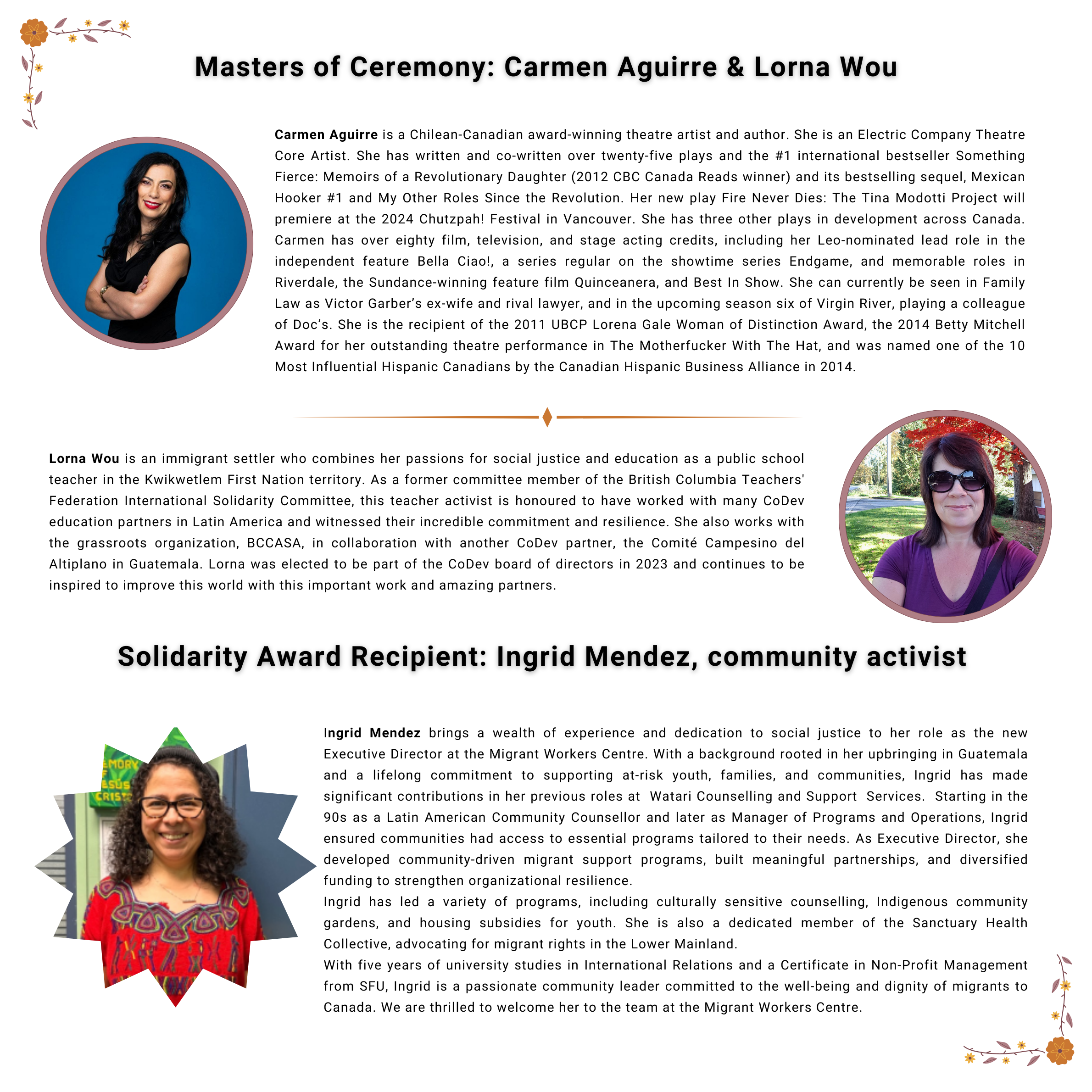 Events — CoDevelopment Canada