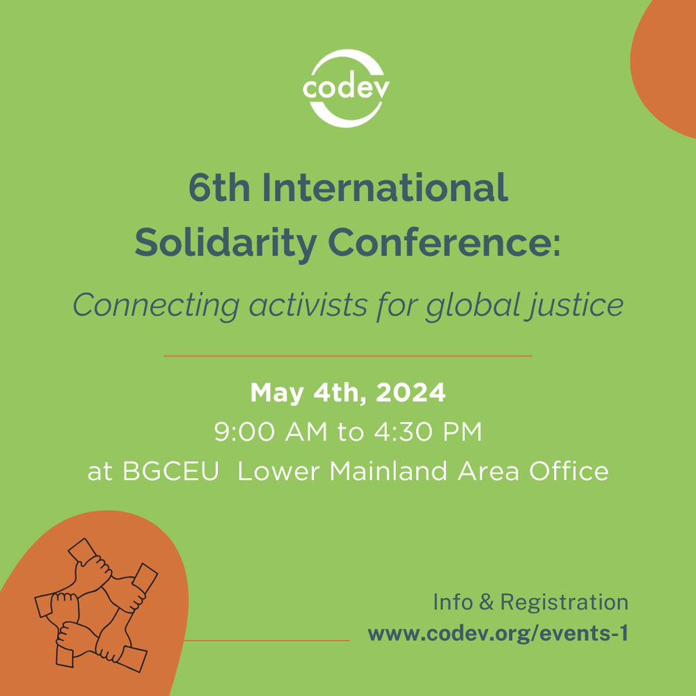 Events — CoDevelopment Canada
