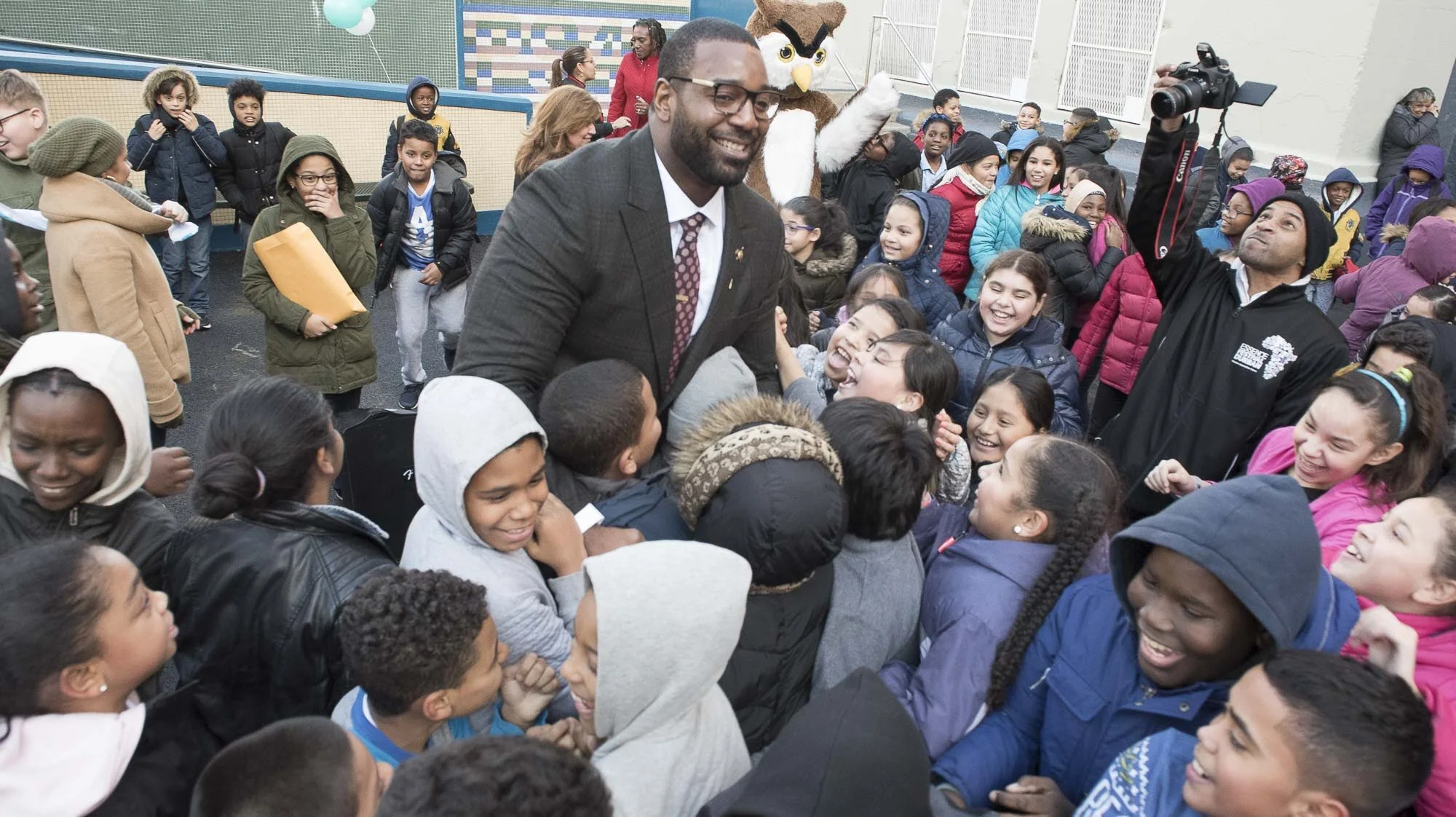 PS-43 PLAYGROUND OPENS — Chris Canty Foundation