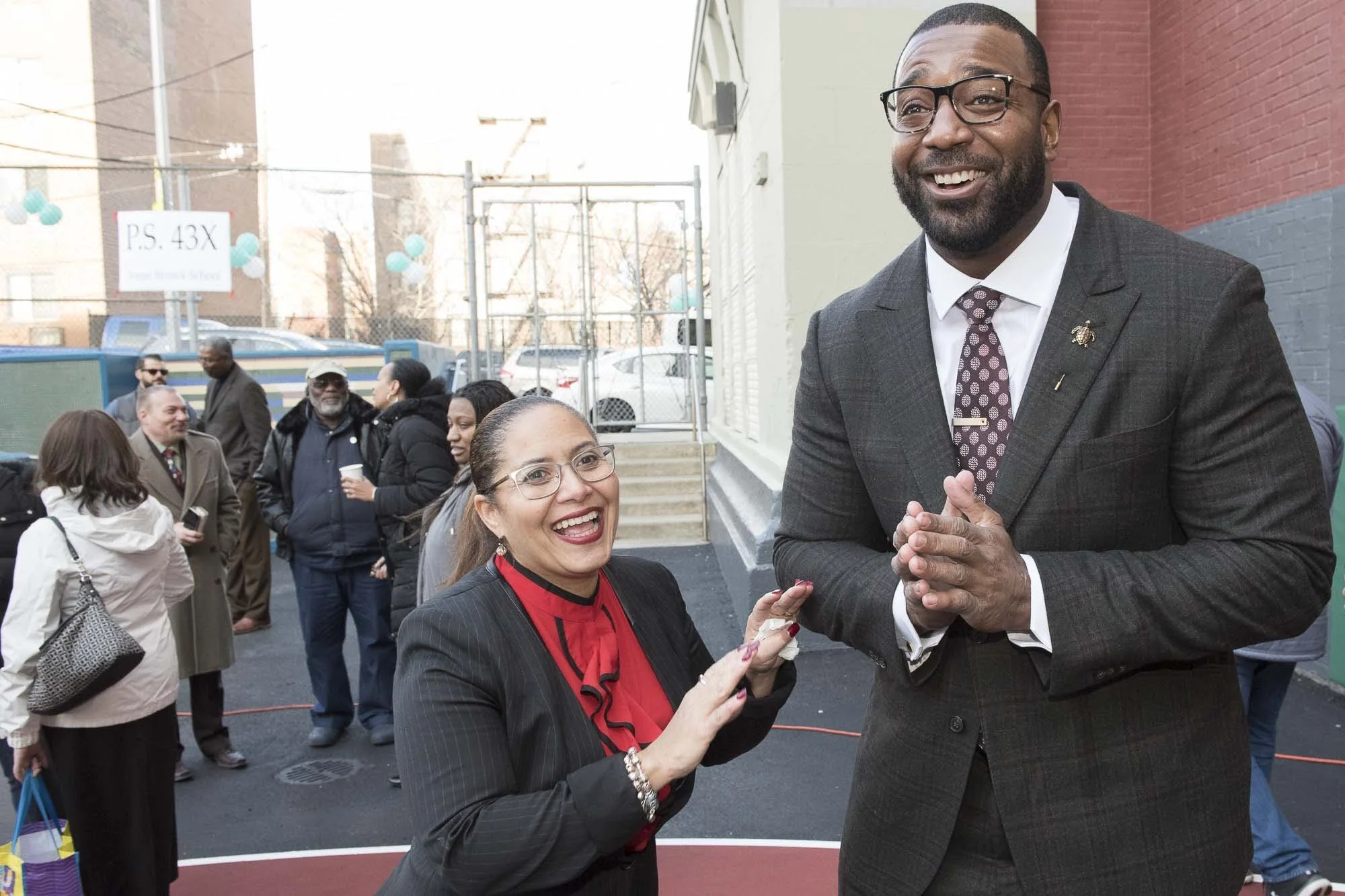 PS-43 PLAYGROUND OPENS — Chris Canty Foundation