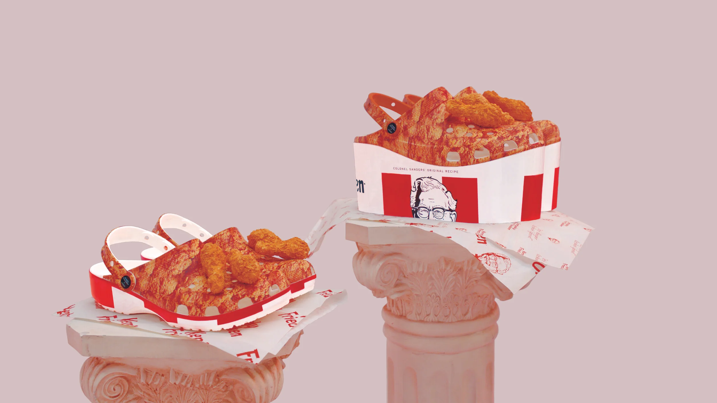 KFC x Crocs x Paper — JARROD HIGGINS