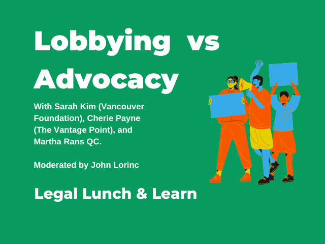 Lobbying Advocacy