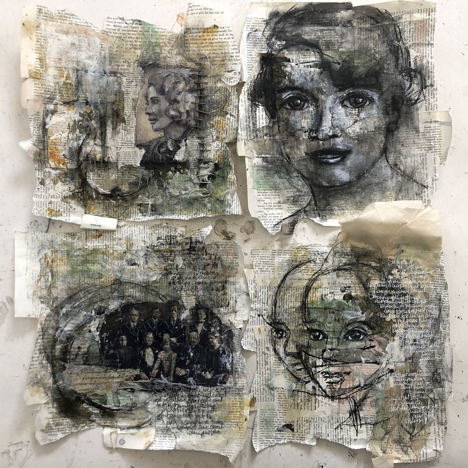 Story Flow — Jenny Grant Art Mixed Media Artist