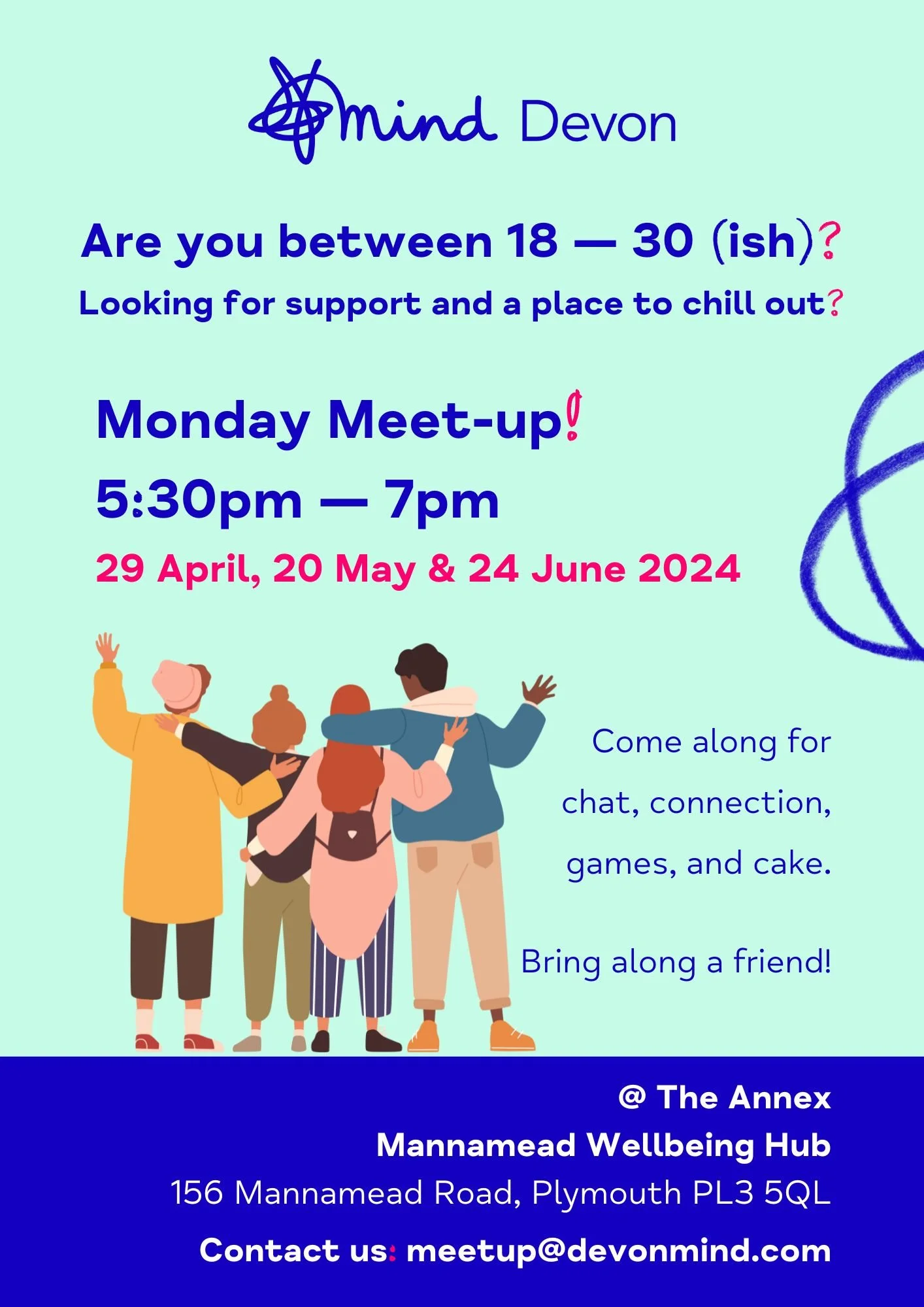 Monday Meet-up | Devon Mind, leading the fight for mental health in Devon