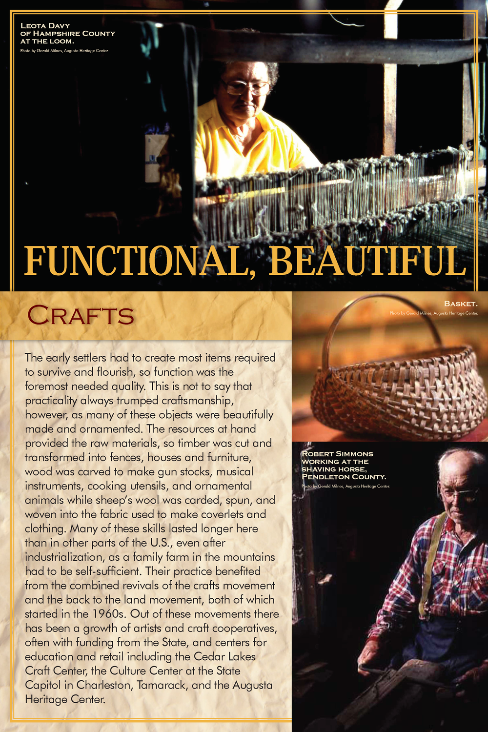 Weaving: the Prolific Craft of Appalachia — Appalachian Forest National ...