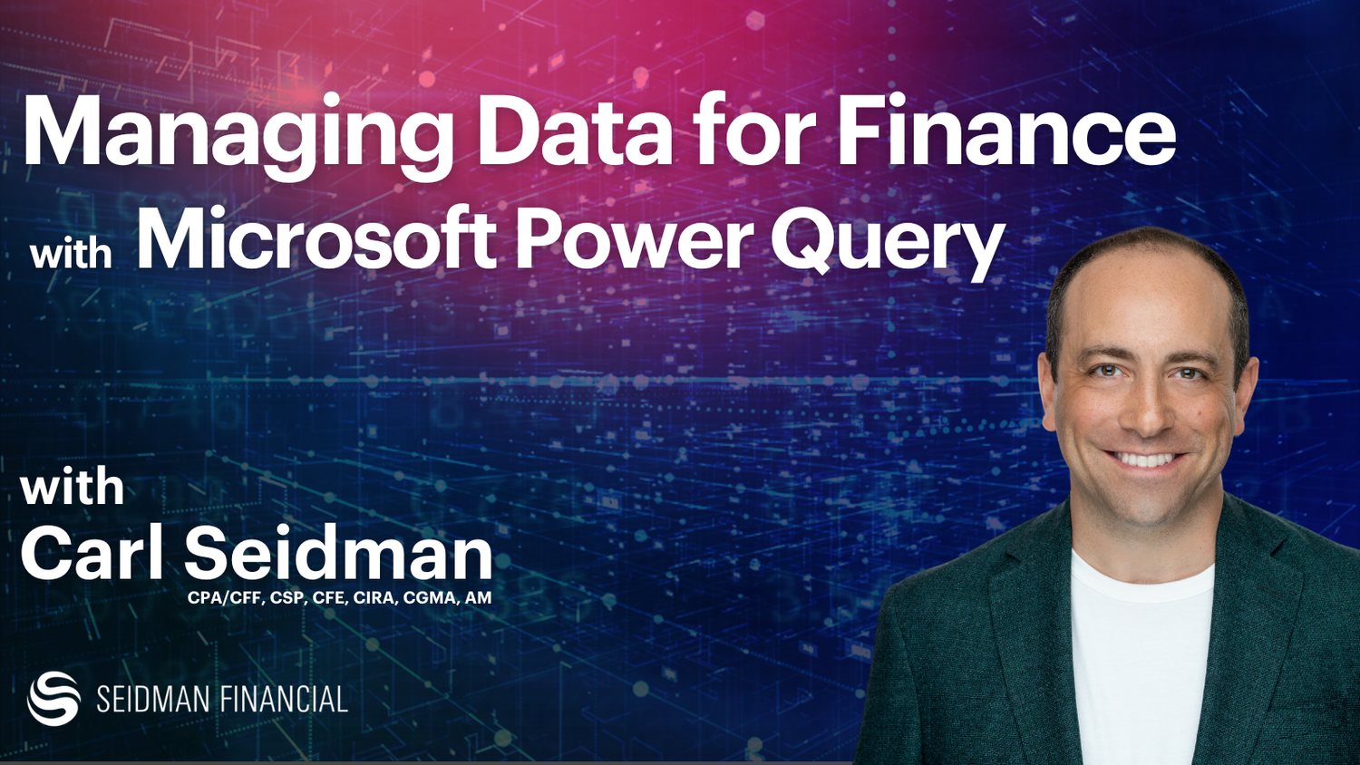 Upcoming Events — Seidman Financial