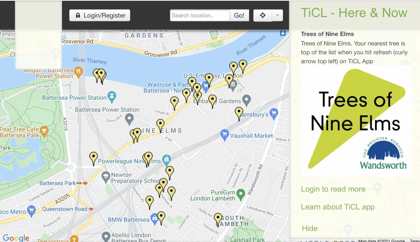 Trees of Nine Elms — Urban Tree Festival
