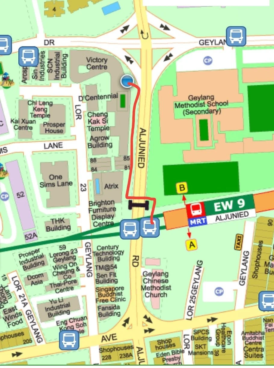 How to get to Revamp — Revamp.sg