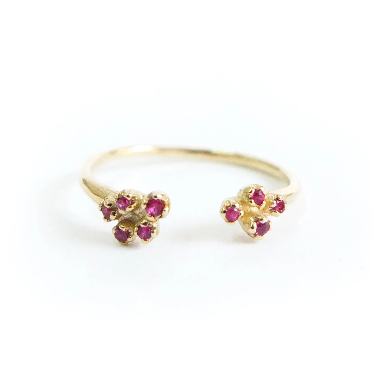 Ruby Shield Ring - R151 — N+A - Handmade Fine Jewelry in NYC