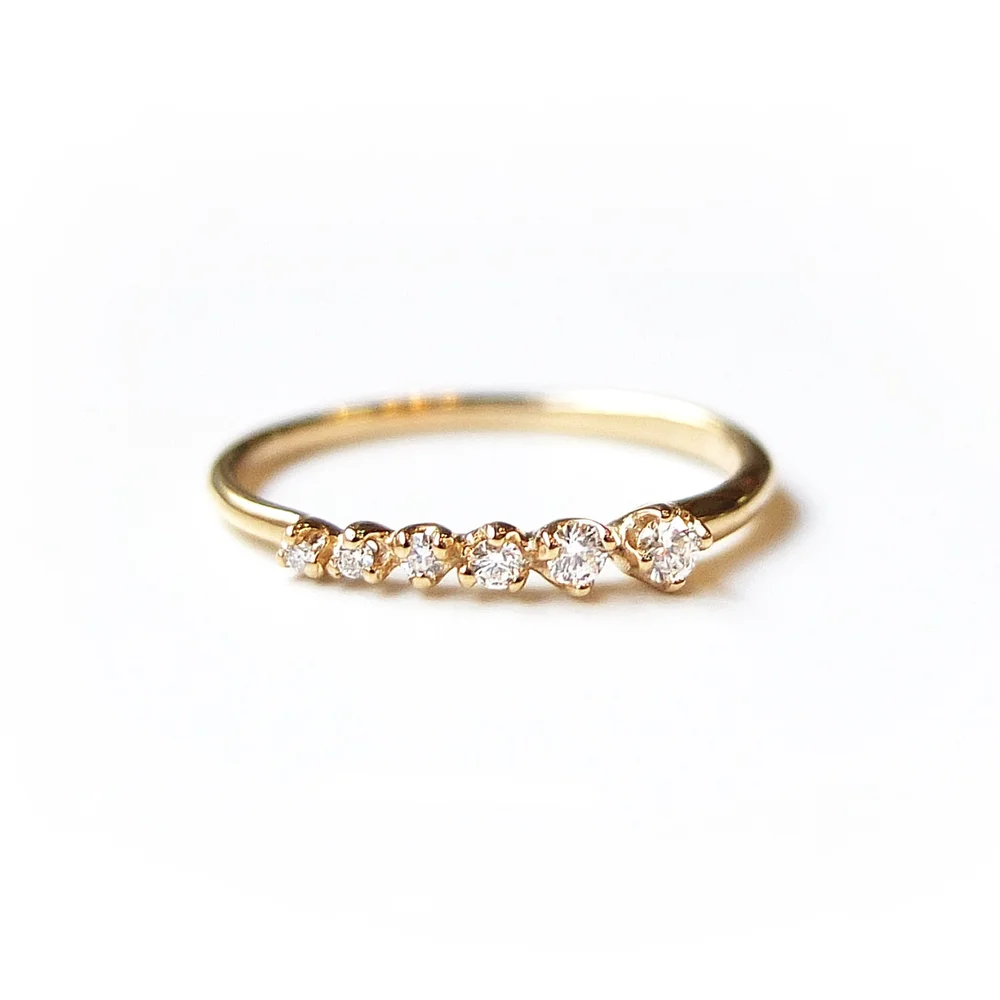 Stardust Diamond Ring - R115 — N+A - Handmade Fine Jewelry in NYC