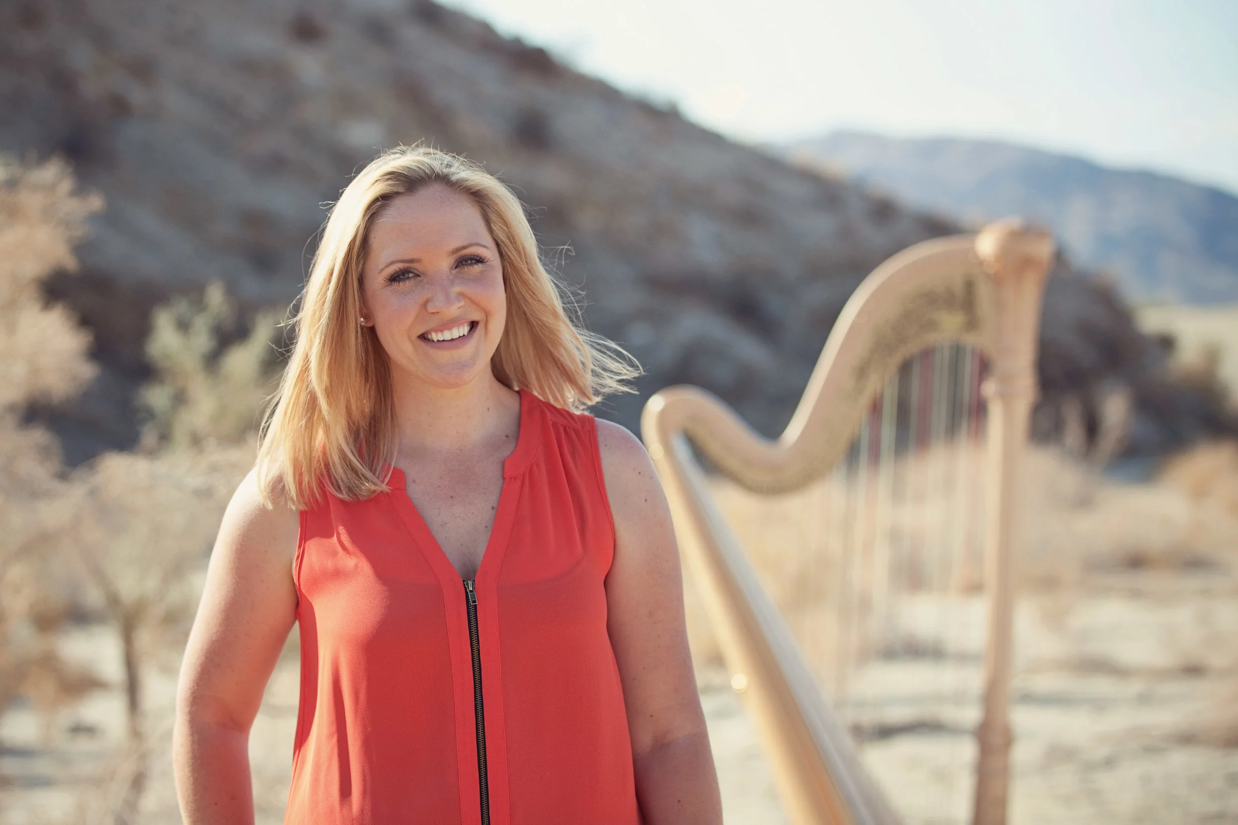 Harpist, Erica Powell