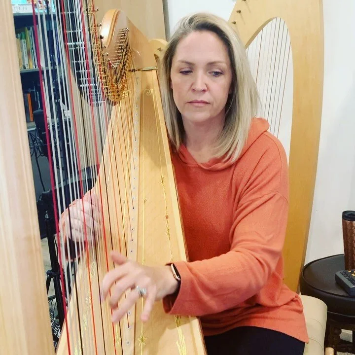Harpist, Erica Powell