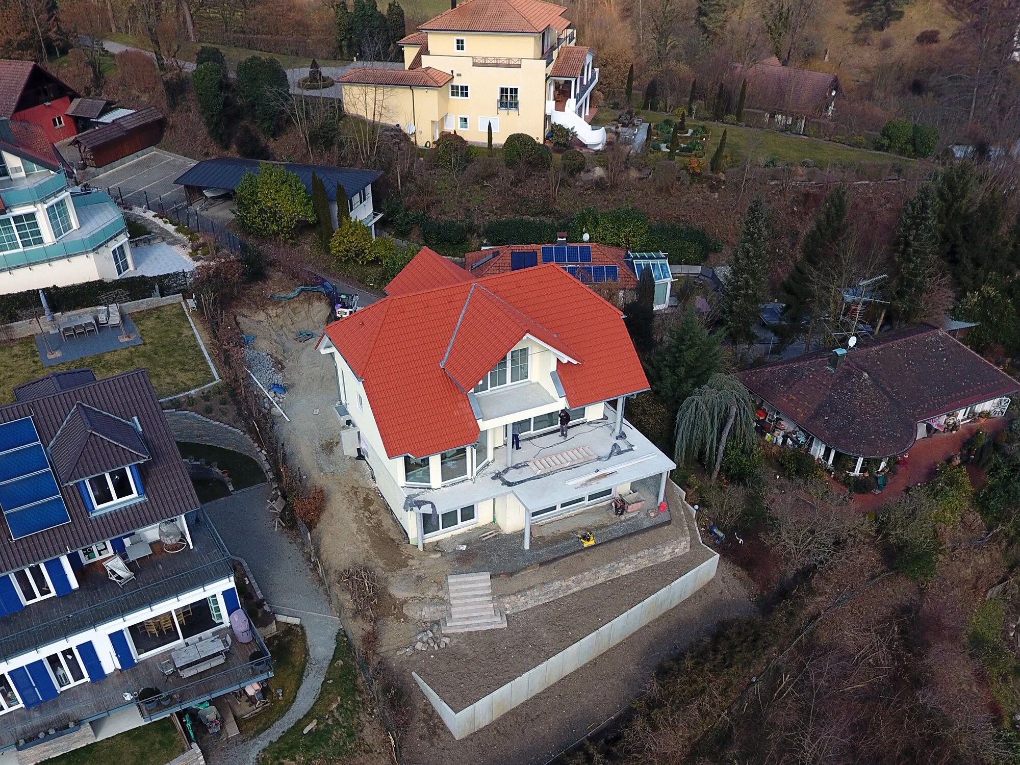 Villa am Bodensee mit Seeblick — 2P-Raum Architekten