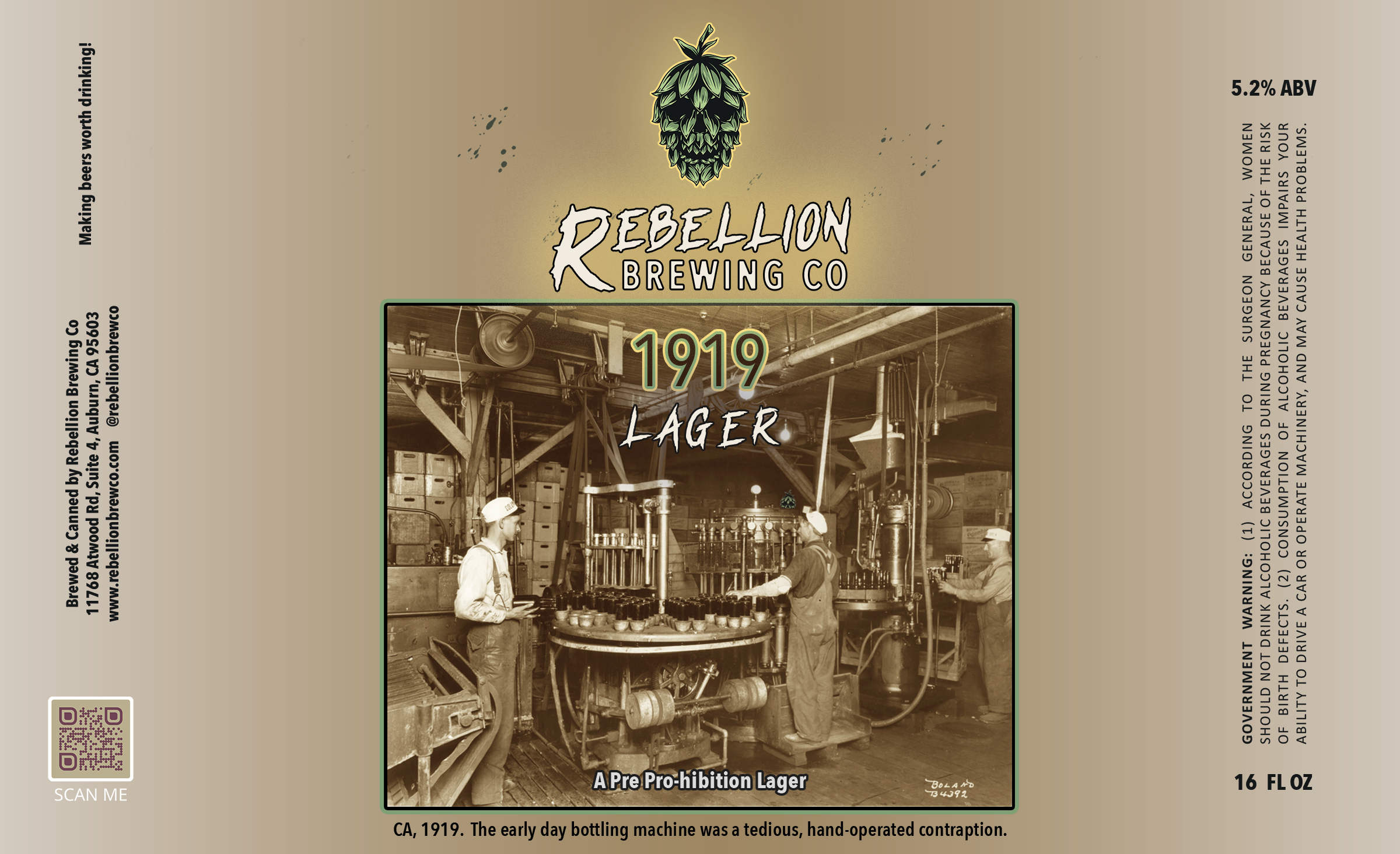 Our Beer — Rebellion Brewing Co
