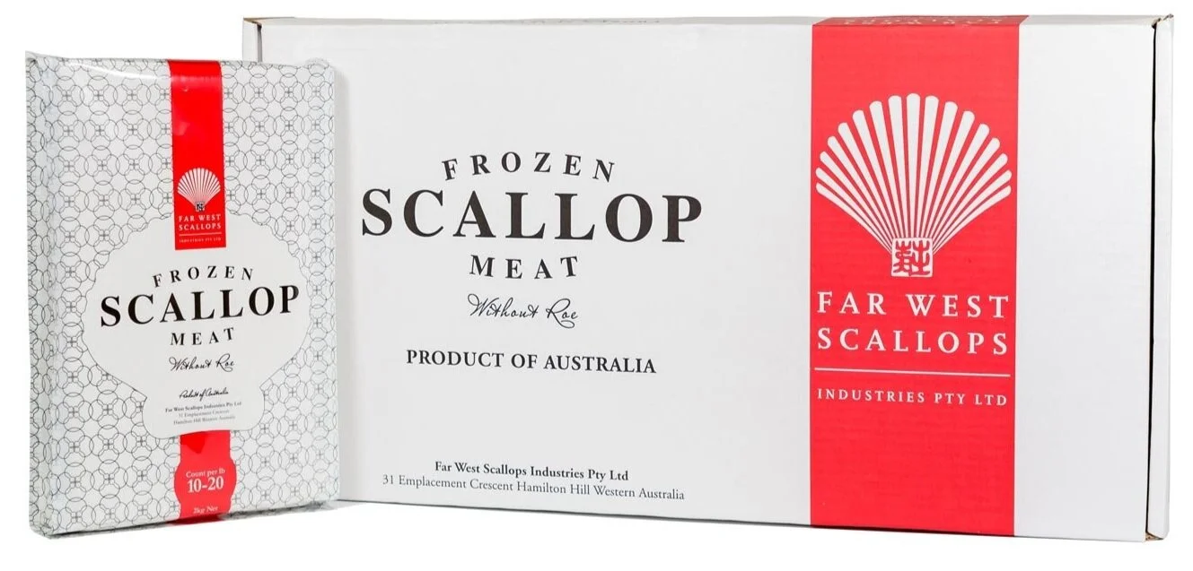 2kg Block Frozen - Commercial Pack — Far West Scallops