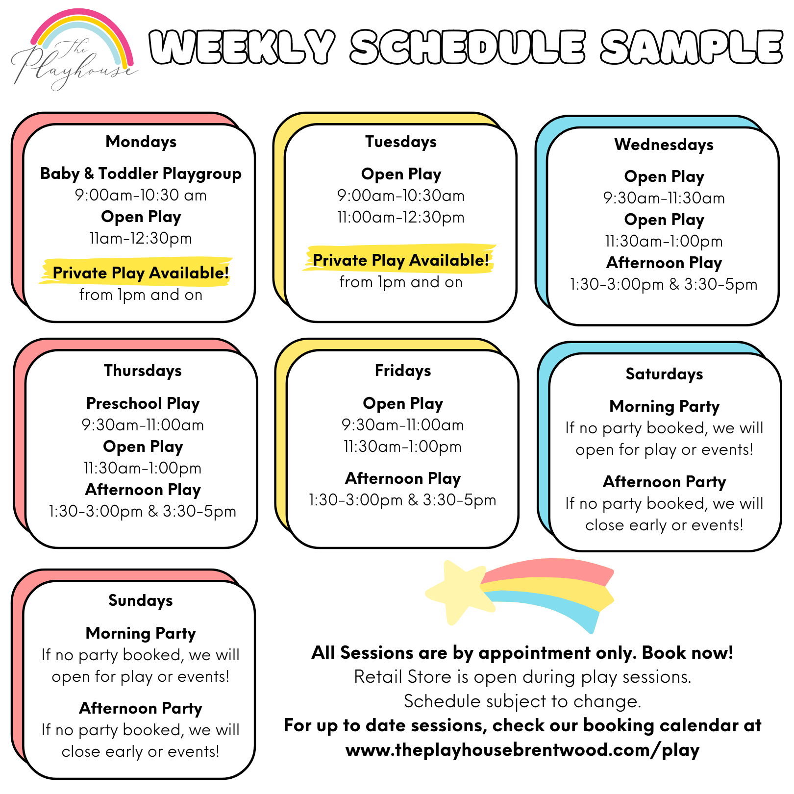 Open Play — The Playhouse Brentwood