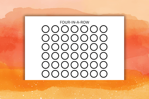 Free Printable Four in a Row Game — Gather Together Games