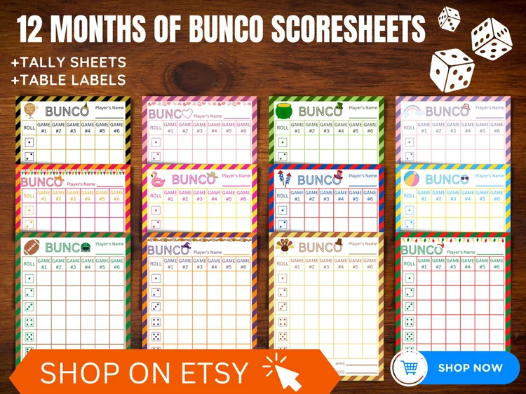 How To Play Bunco - Dice Game Rules — Gather Together Games