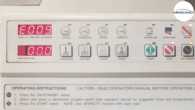 Understanding Error Codes for Midmark M11 & M9 ( E001 - E012)