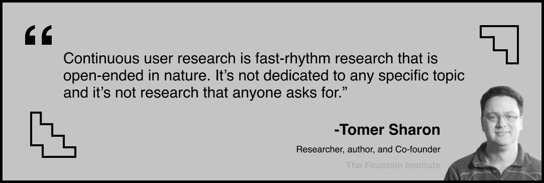 What is Continuous UX Research?